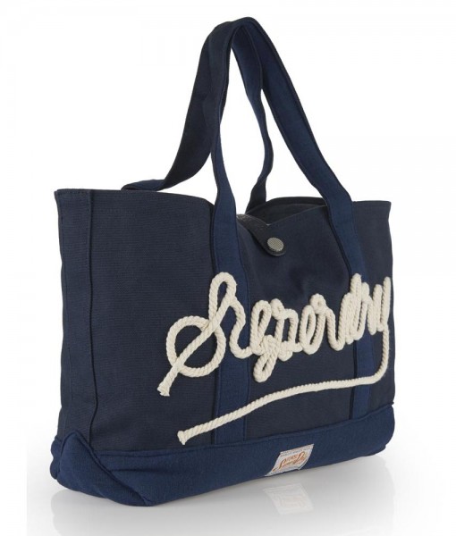 Superdry HOBA TOTE BAG Navy | Terres Extrêmes